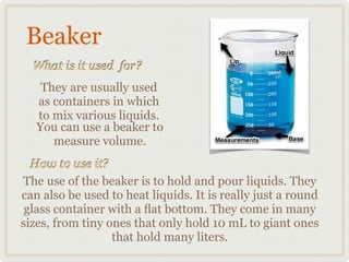 Science equipment | PDF