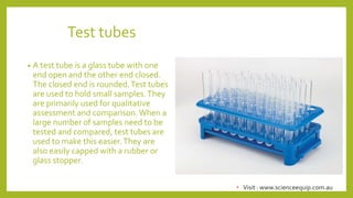 Science equipment and their Uses 2018 | PPTX