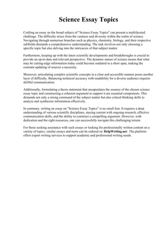 Science Essay Topics.pdf