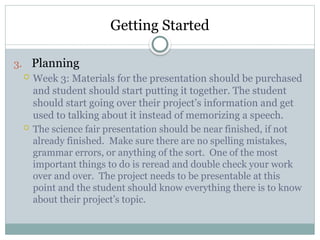 A SCIENCE EXHIBIT GUIDELINES STEP-BY-STEP | PPTX