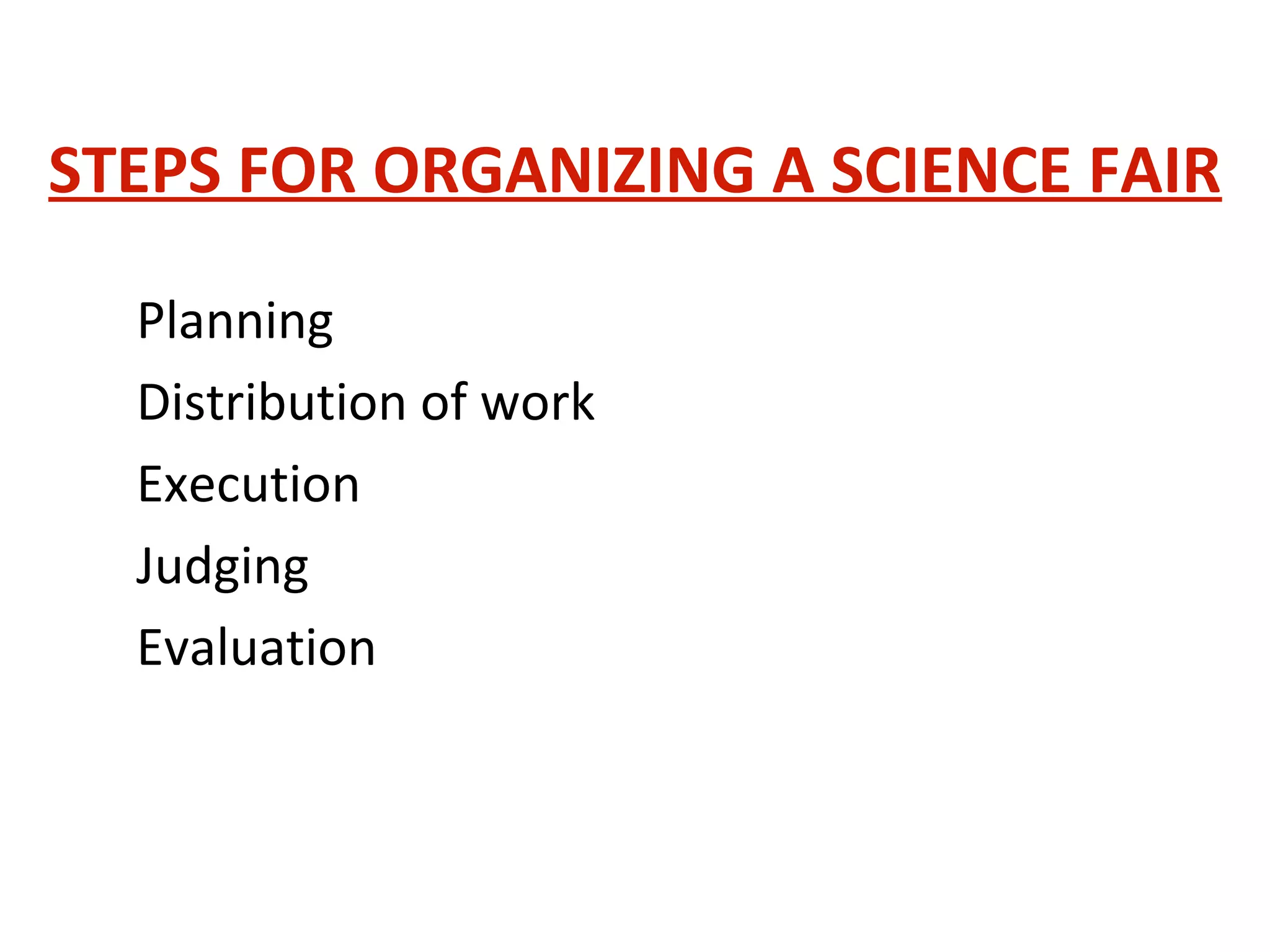 Science exhibition ppt | POT