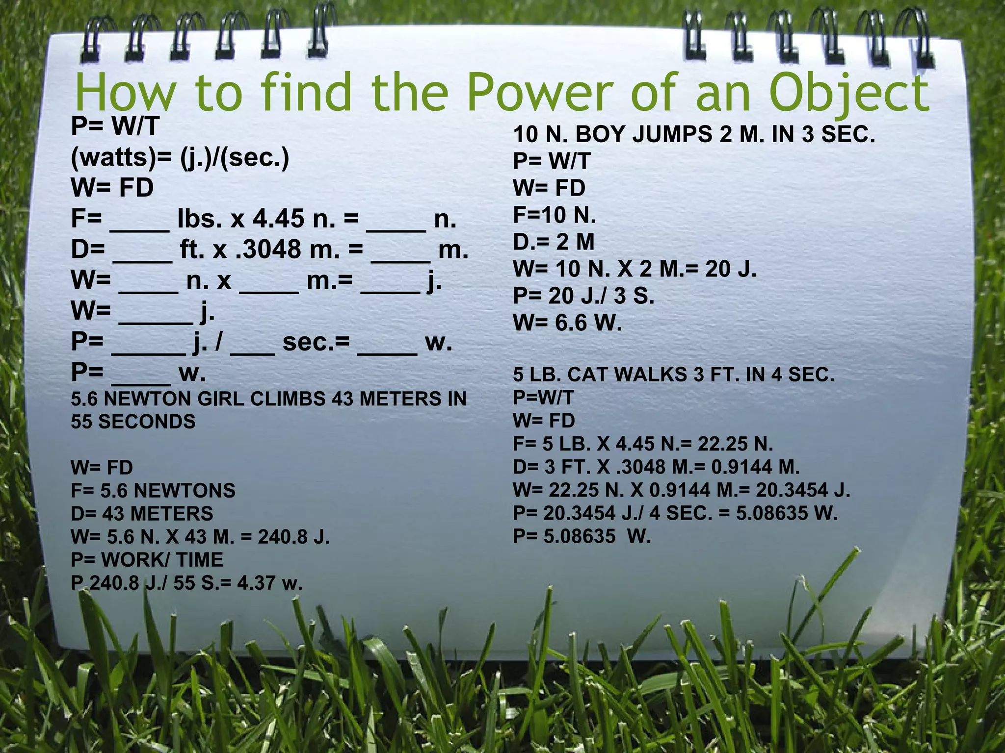 science extra credit | PPT