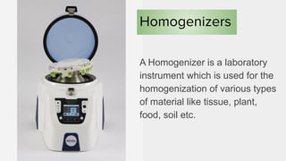 Homogenizers - Uniscience | PPT