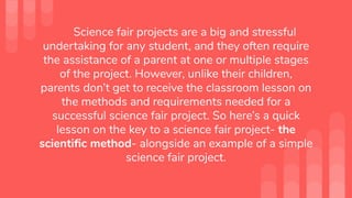science fair guide | PPT