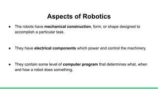 Robotics in AI | PDF