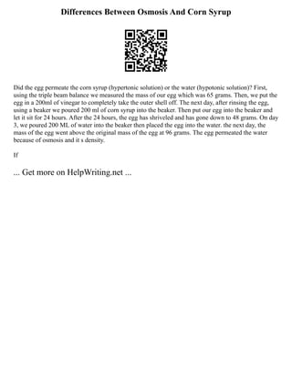 Science Fair Background Research Paper Sample P | PDF