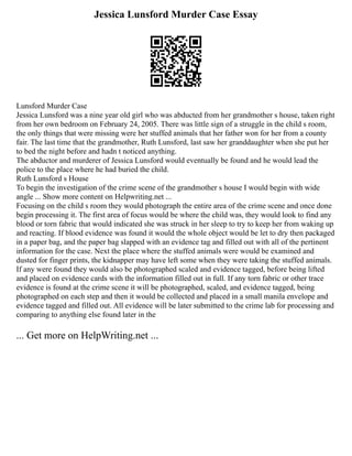 Science Fair Background Research Paper Sample P | PDF