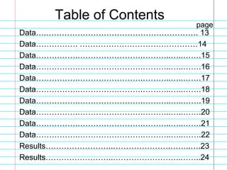 Science fair example notebook | PPTX