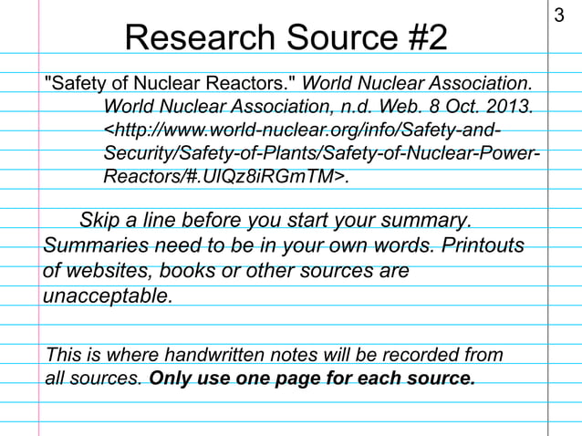 Science fair example notebook | PPTX