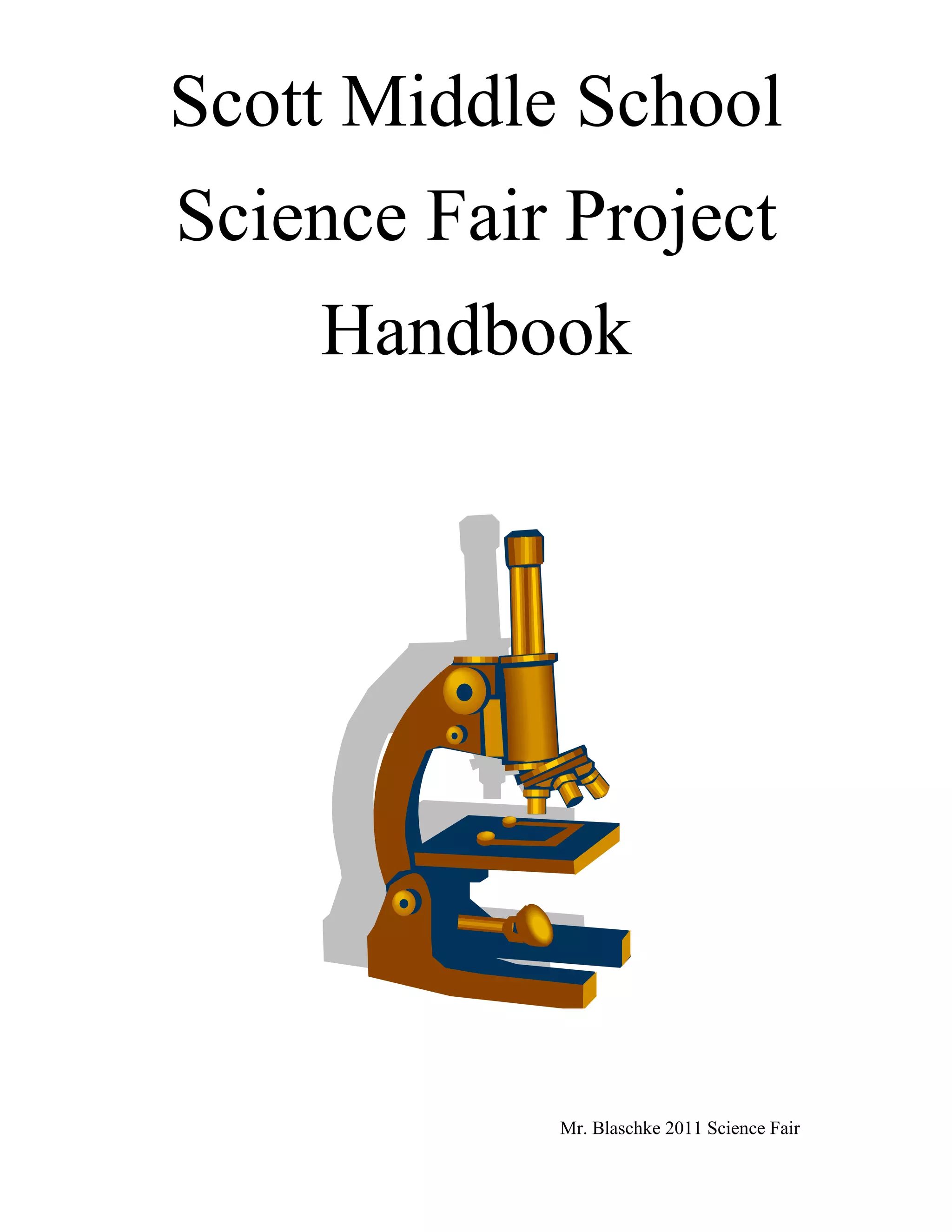 Science fair handbook (autosaved) | DOCX | Educational Assessment ...