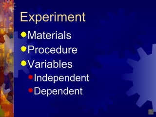 Science fair log book | PPT