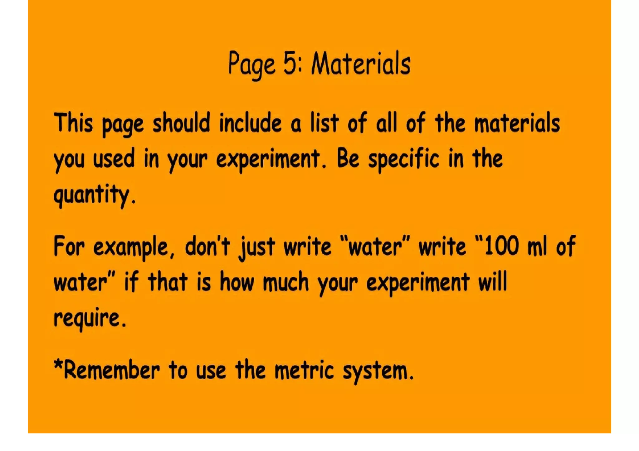 Science Fair Logbook Set-Up Instructions | PDF