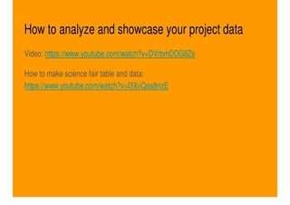Science Fair Logbook Set-Up Instructions | PDF
