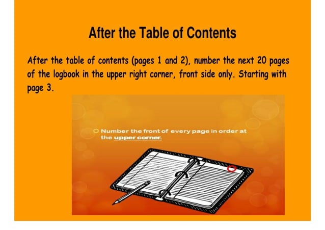 Science Fair Logbook Set-Up Instructions | PDF