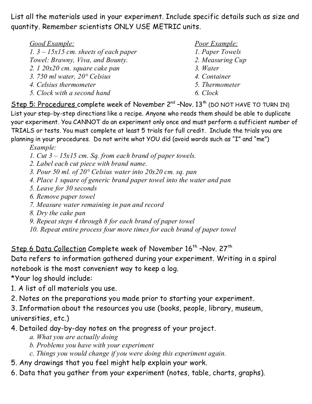 Science Fair Packet Rubric STEM Fair Project Rubric By Autumn Banks
