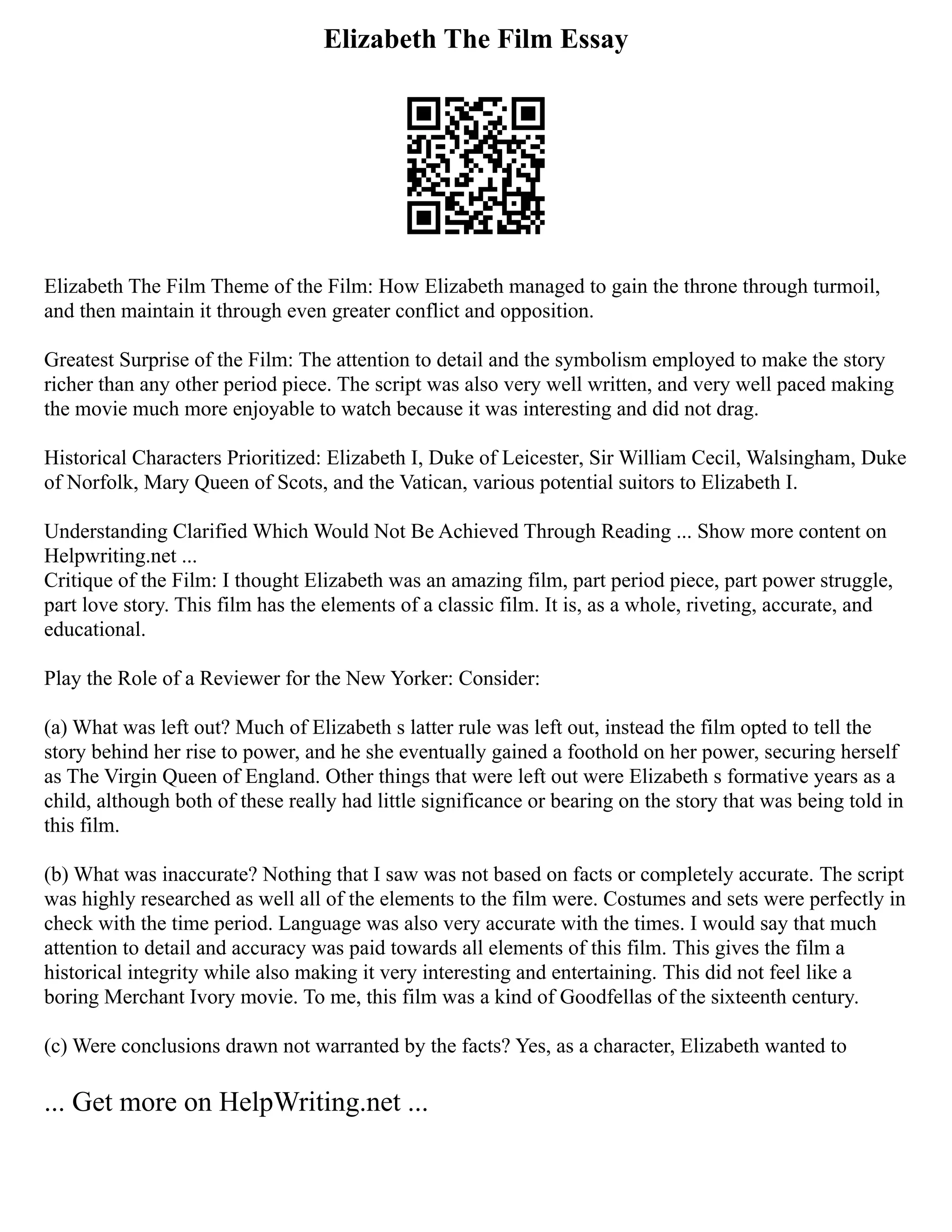 Science Fair Paper Example. Science Fair Reflection Pa | PDF