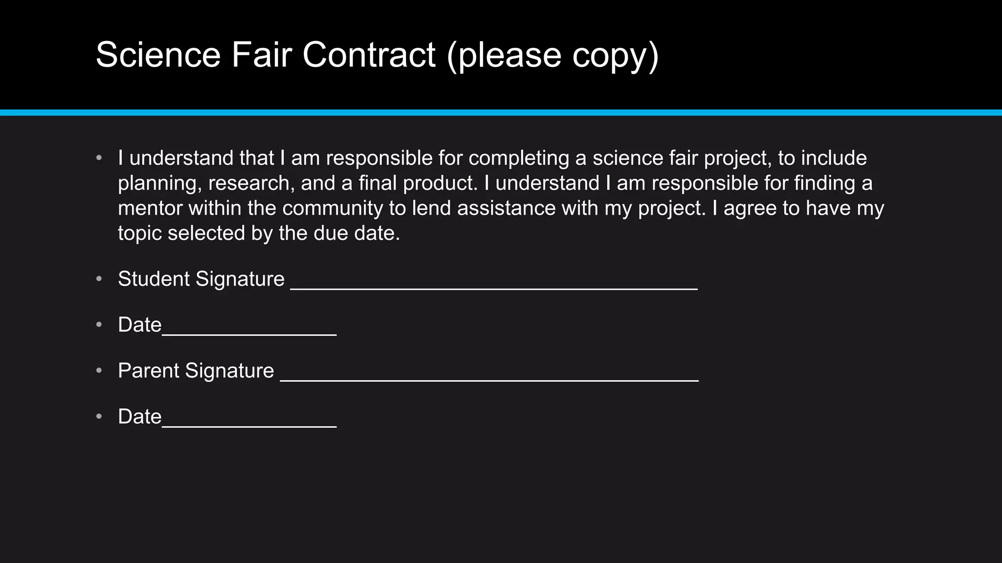 Science Fair Powerpoint | PPT