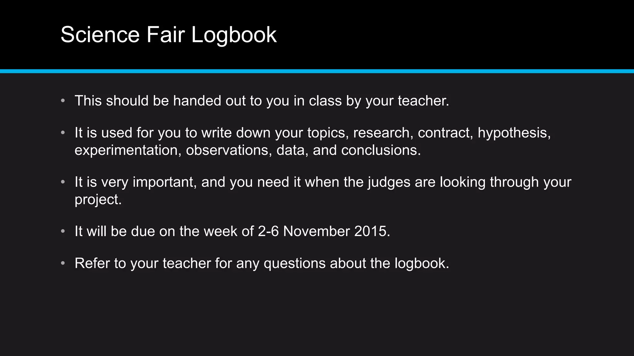 Science Fair Powerpoint | PPT