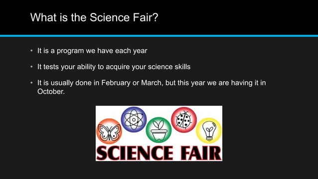 Science Fair Powerpoint | PPT