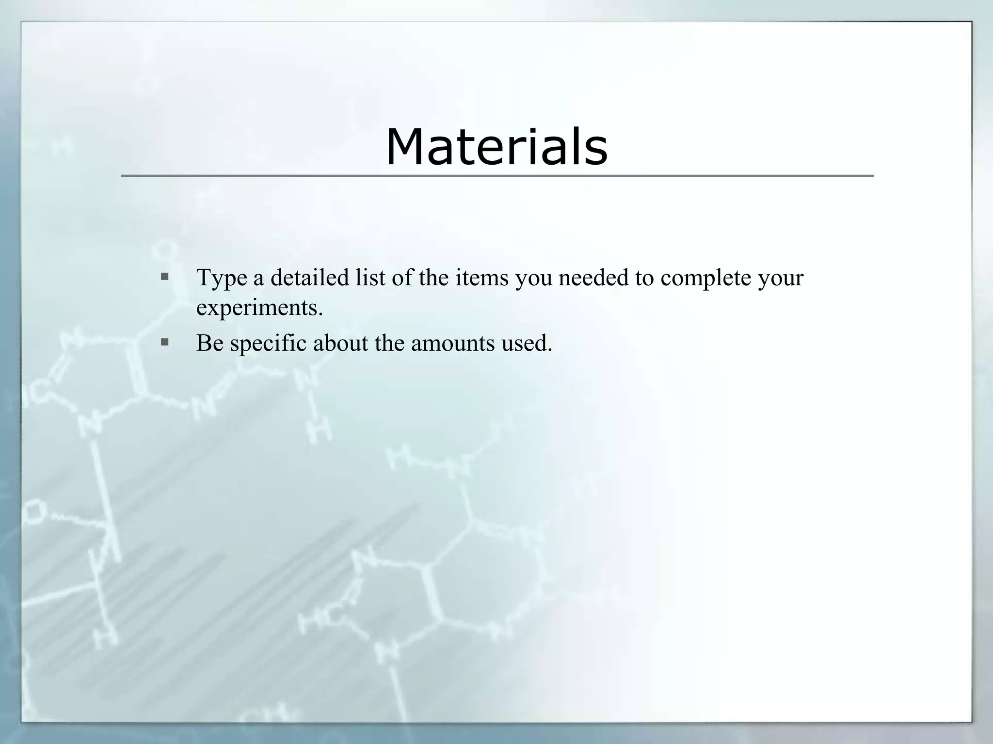 Science Fair Project Presentation | PPTX