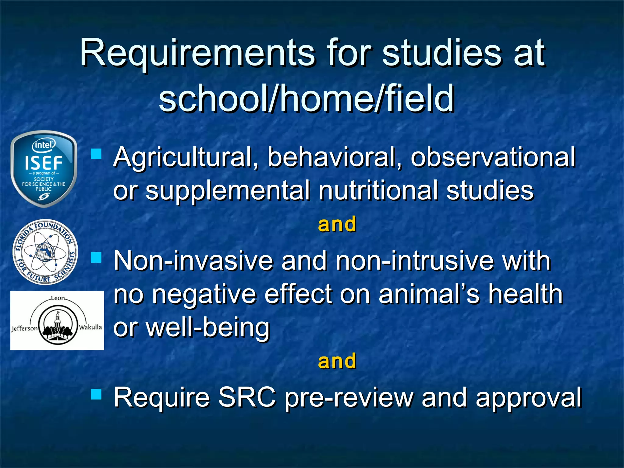 Science fair rules and guidelines power point. | PPT