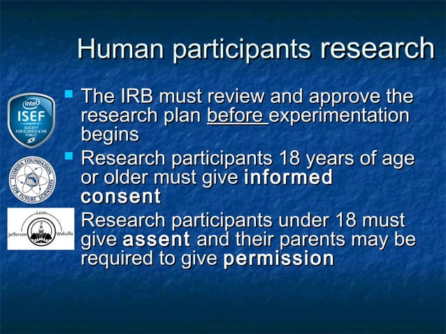 Science fair rules and guidelines power point. | PPT