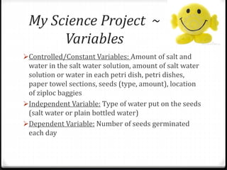 Science fair steps | PPTX