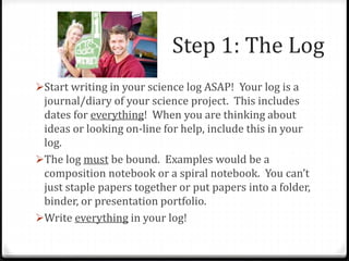Science fair steps | PPTX