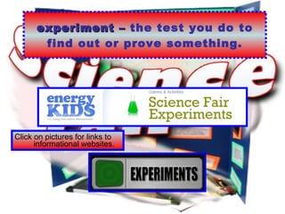 Science Fair Vocabulary | PPT
