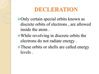 atomic models | PPTX