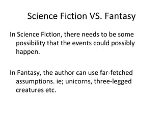 Science fiction | PPT