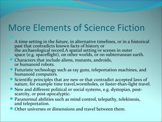 Science fiction | PPT