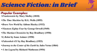 Science fiction: An Introduction | PPTX