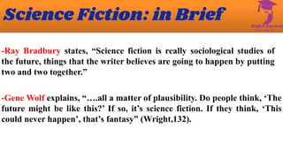 Science fiction: An Introduction | PPTX