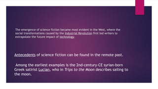 Different types and categories of science fiction.pptx