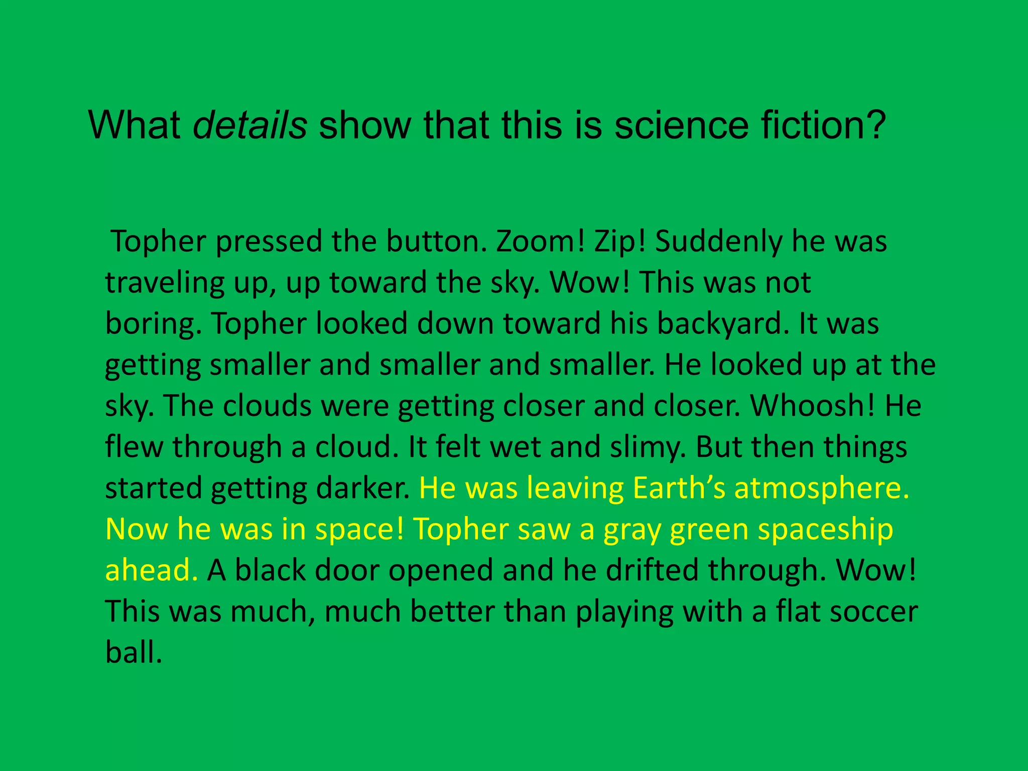 Science Fiction Genre | PPTX