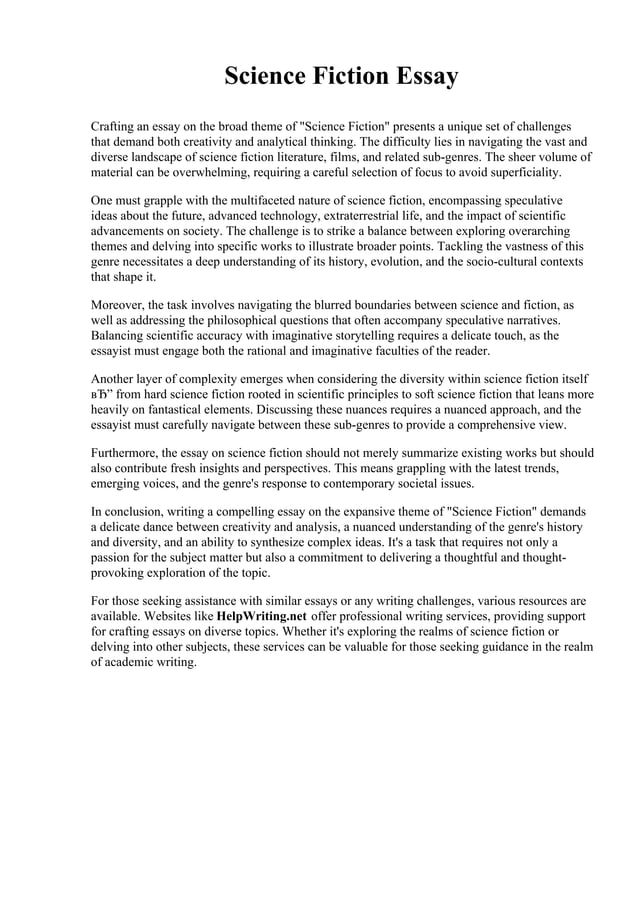 Science Fiction Essay.pdf