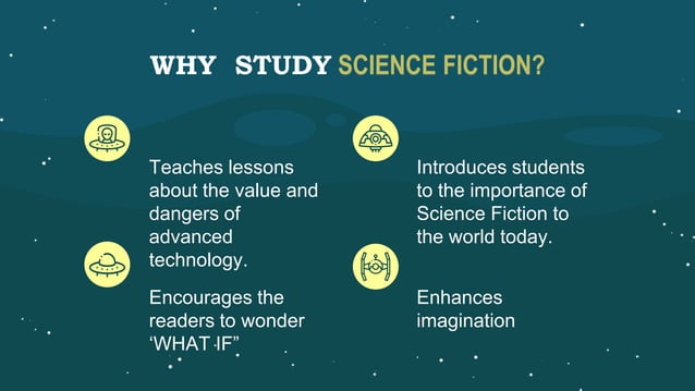 SCIENCE FICTION PPT.pptx | Science Fiction | Genres