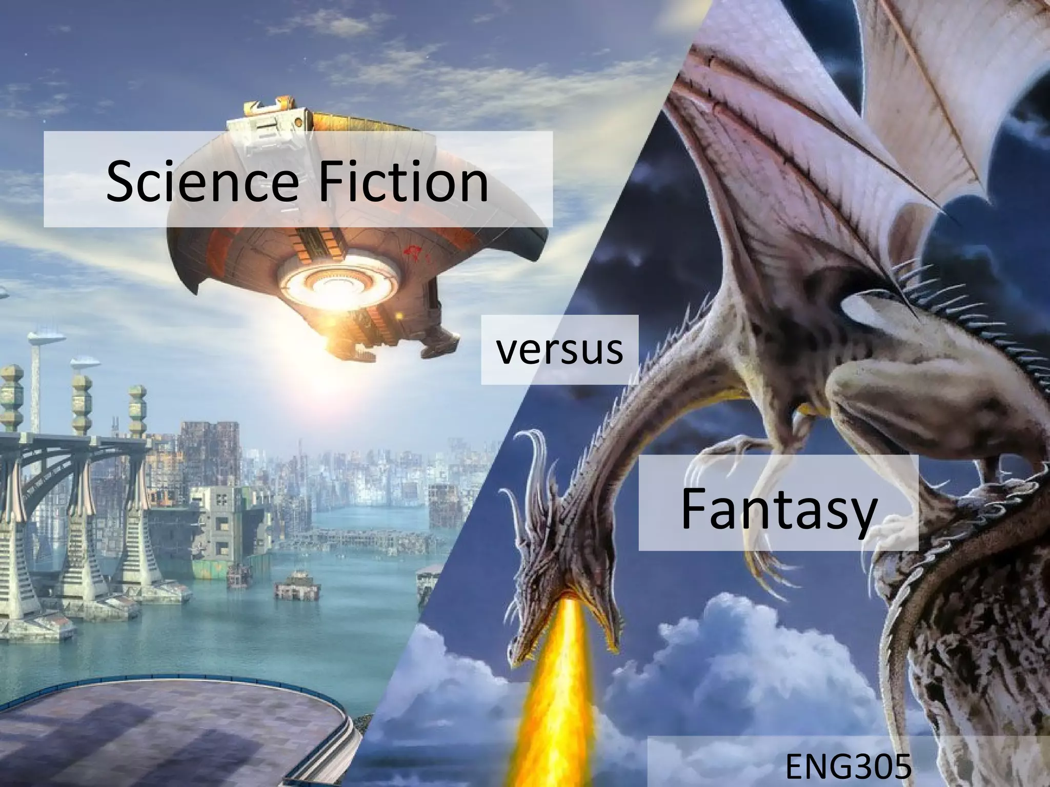 Science fictionvsfantasy | PPT