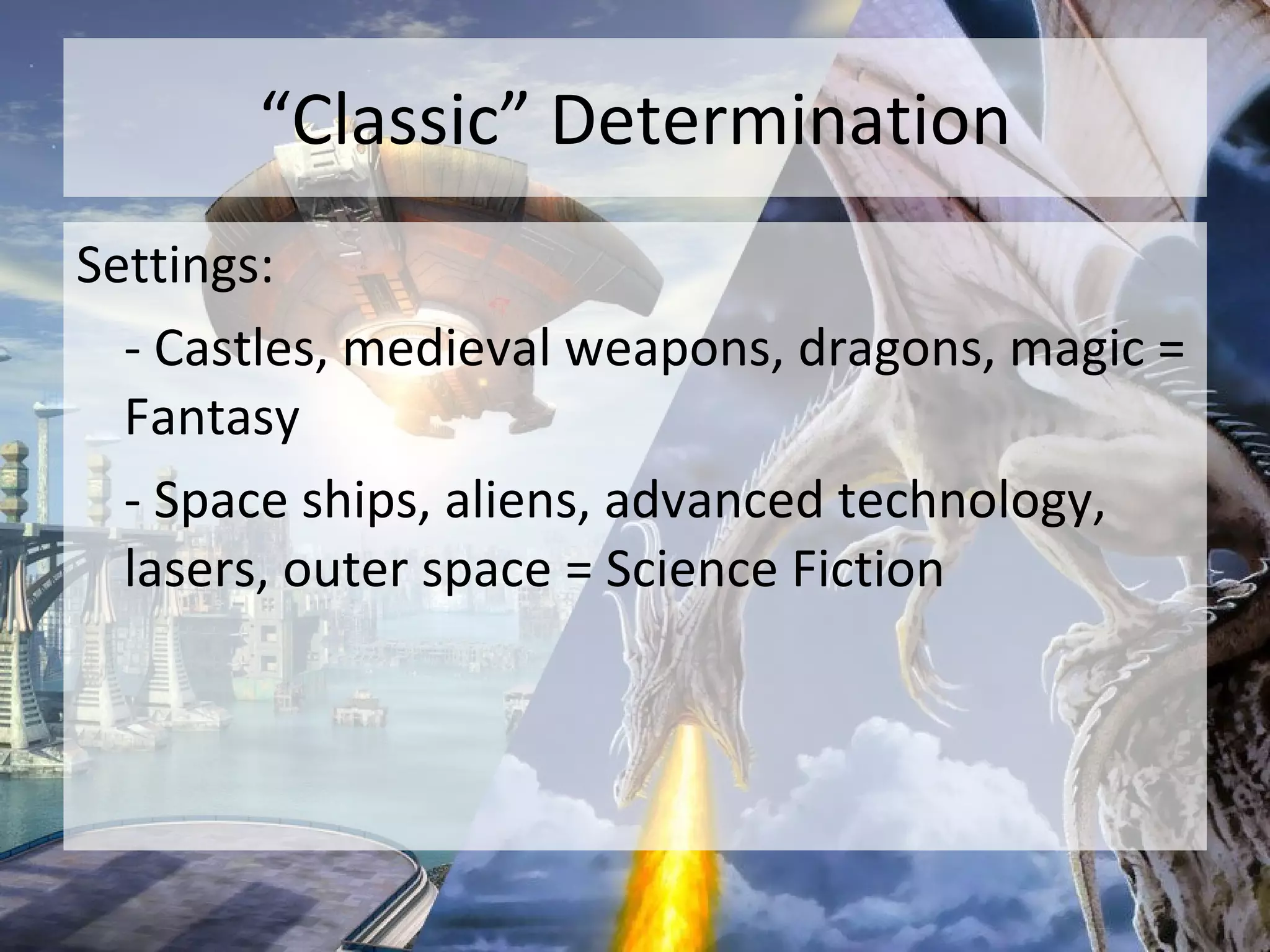Science fictionvsfantasy | PPT