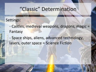 Science fictionvsfantasy | PPT