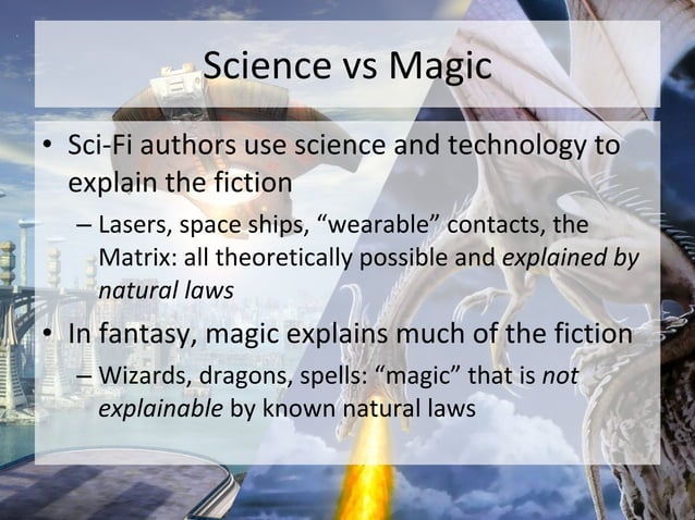 Science fictionvsfantasy | PPT | Free Download