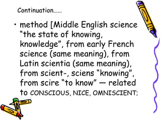 Scientific method | PPT