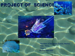Science fishes | PPT