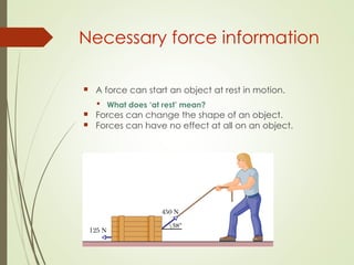 Science Force and Motion Grade 8 topic.ppt