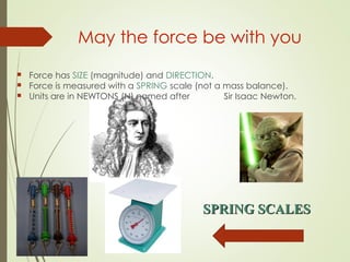 Science Force and Motion Grade 8 topic.ppt
