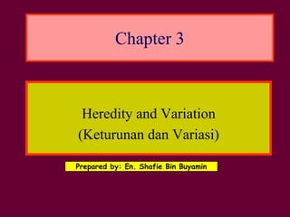 Science Form 4 - Genetics. Cell division. Inheritance | PPT