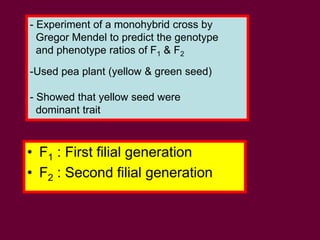 Science Form 4 - Genetics. Cell division. Inheritance | PPT