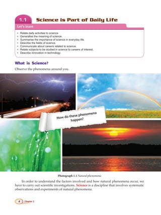 Science Form 1 Science Form 1 Science Form | PDF