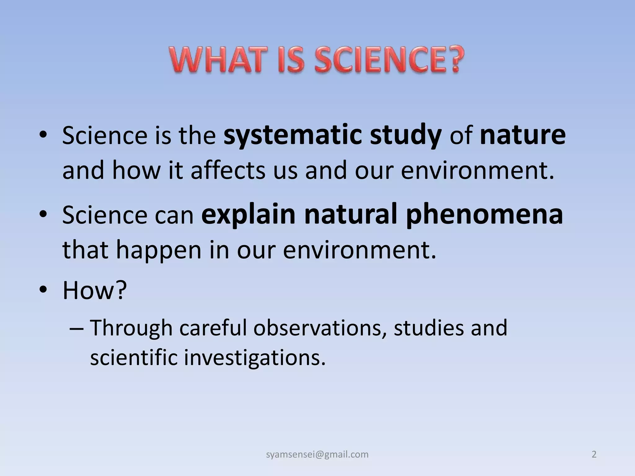 Science Form 1 (Chapter 1) | PPTX